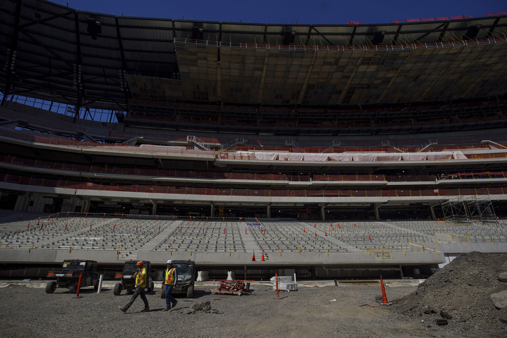 Photos: Take a field-level look at new Bills stadium construction