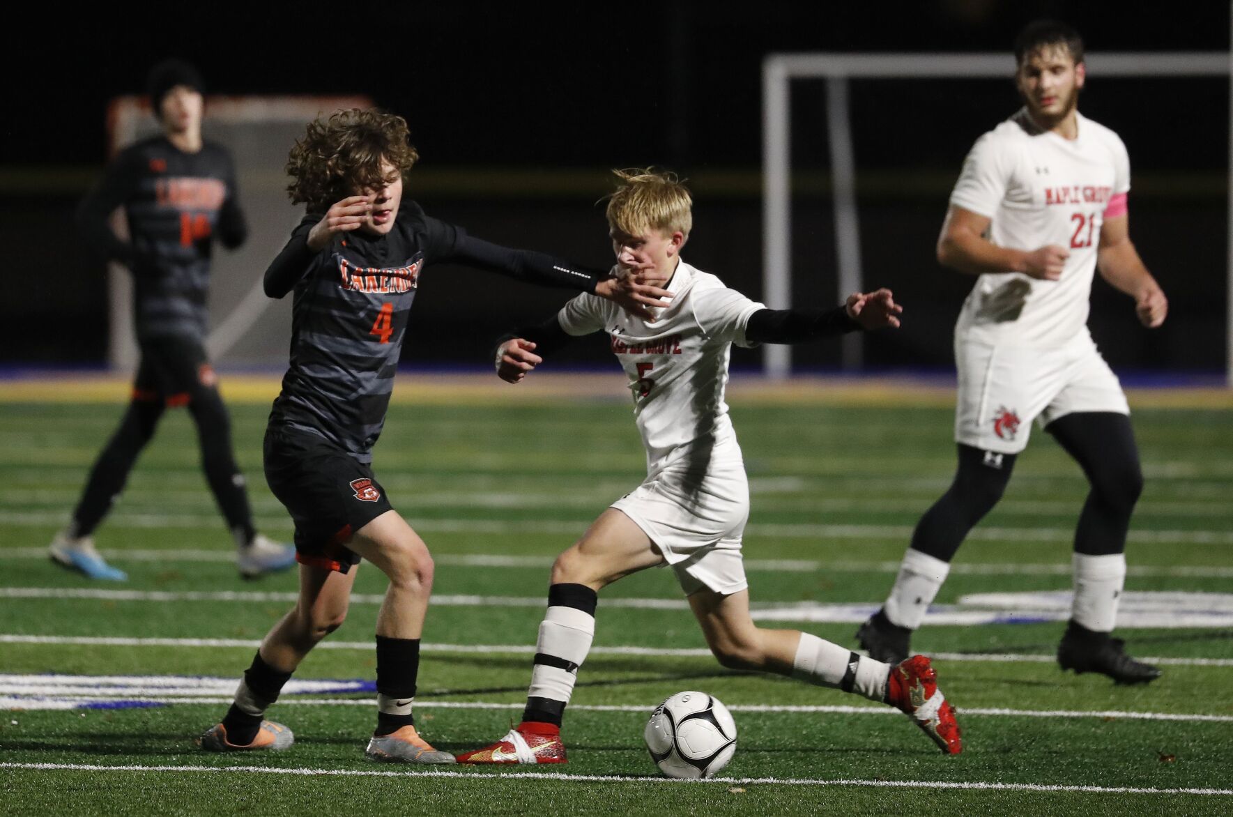 Prep Talk: Red, white tape fuels Wilson boys soccer season