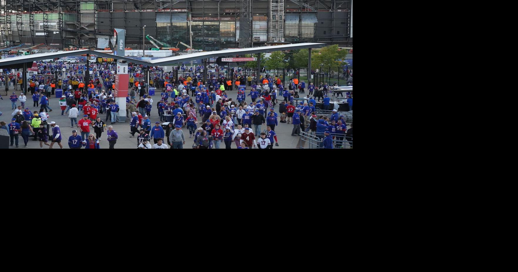 Buffalo Bills fans urged not to steal from Highmark Stadium