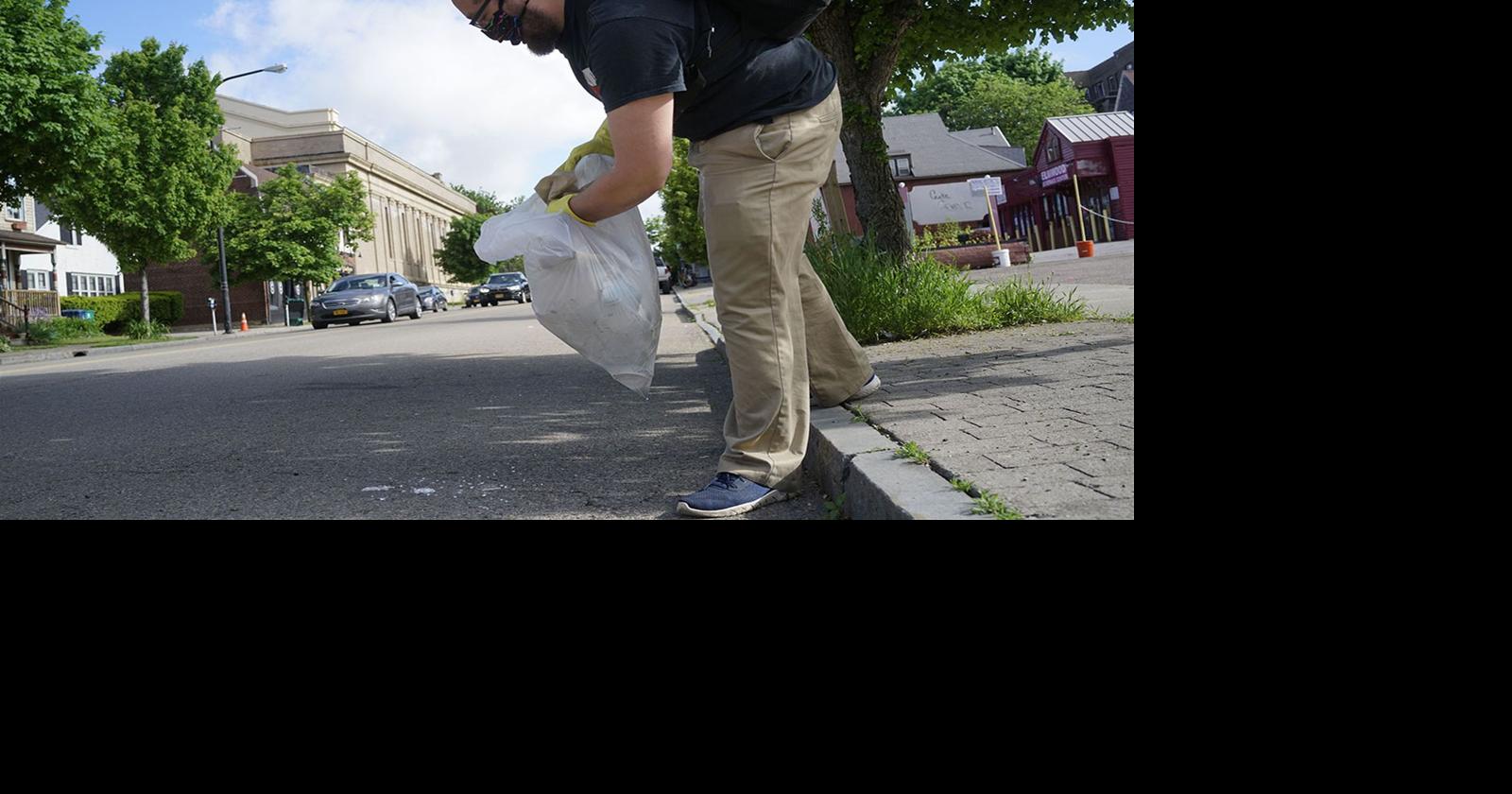 Aftermath of violent protests in Buffalo