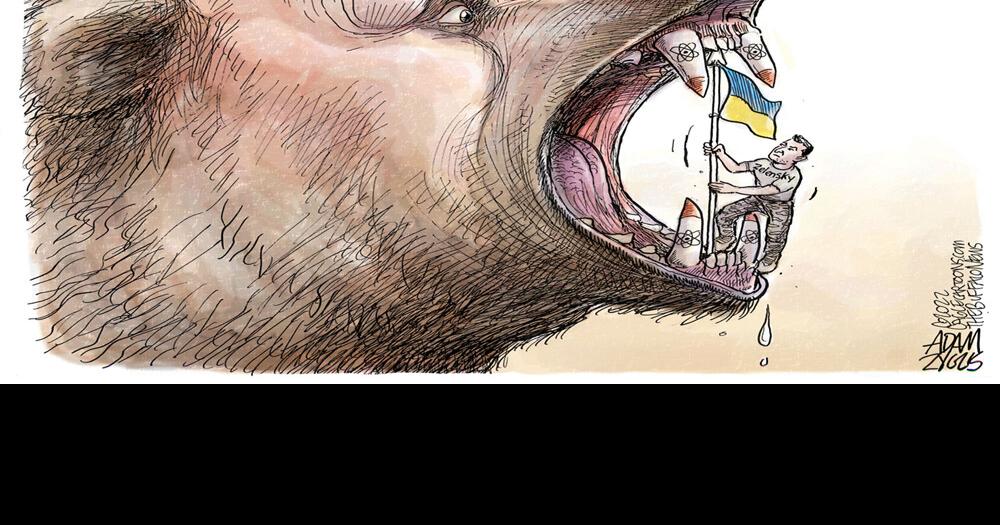 Adam Zyglis Wins 2022 Overseas Press Club Award for Best Cartoon