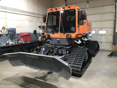 Snowmobile trail grooming machine purchased by Niagara County club