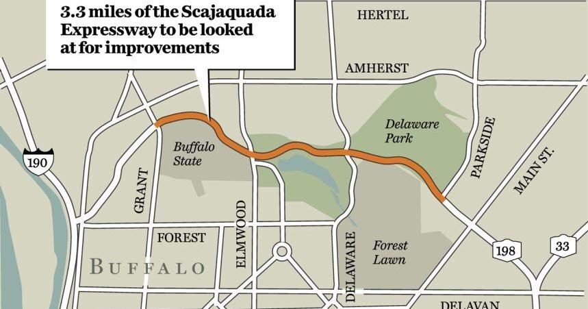 Plans unveiled to revamp Scajaquada corridor