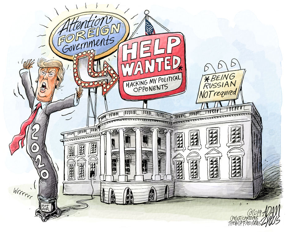 Adam Zyglis: Trump 2020