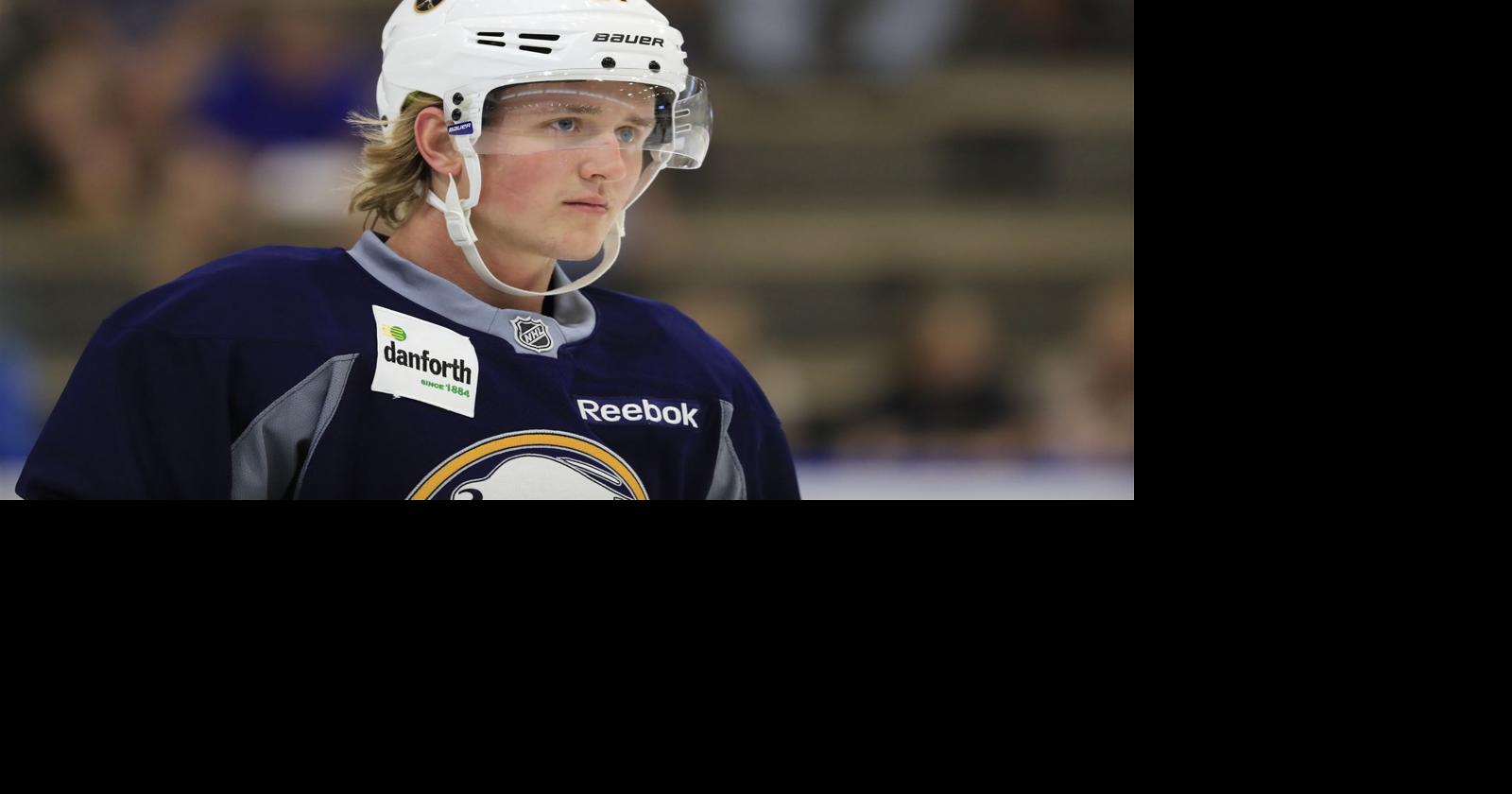 Sabres prospect Linus Weissbach named college hockey player of the month