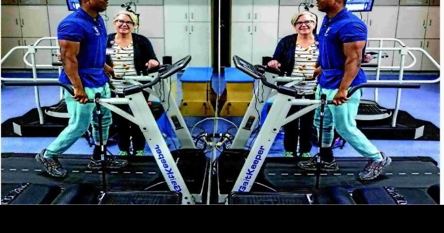 Bodybuilder strides toward recovery after injury