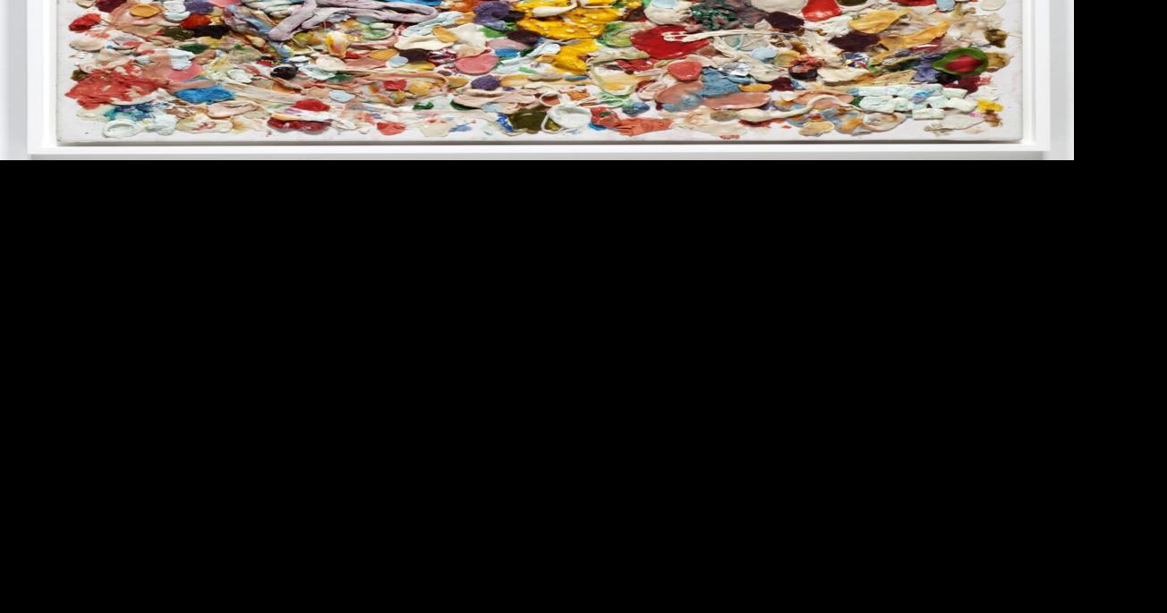 Forget oils and acrylics – artist Dan Colen makes abstract paintings ...