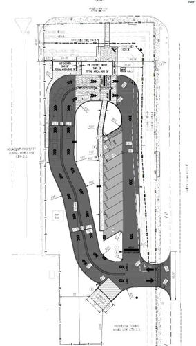 7 Brew Coffee site plan