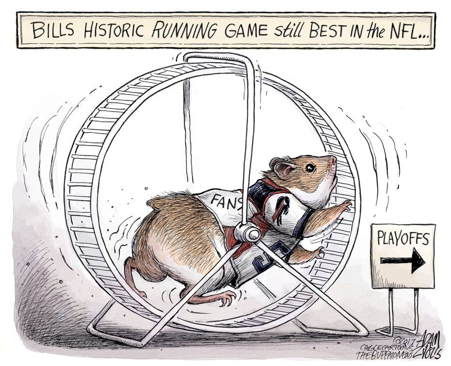 Adam Zyglis: Bills running game