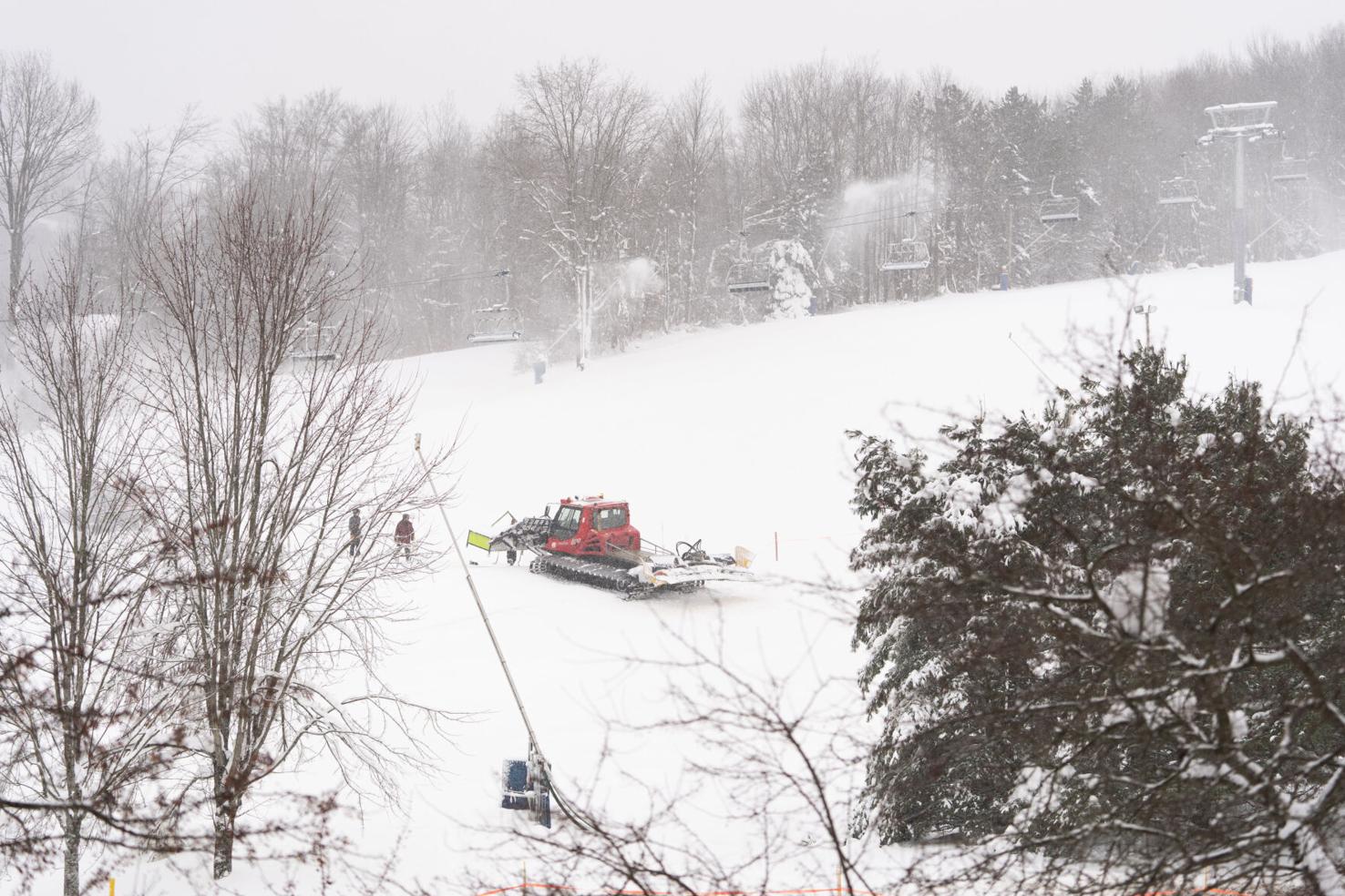 Photos: Fresh snow covers the slopes at Holiday Valley Ski Resort