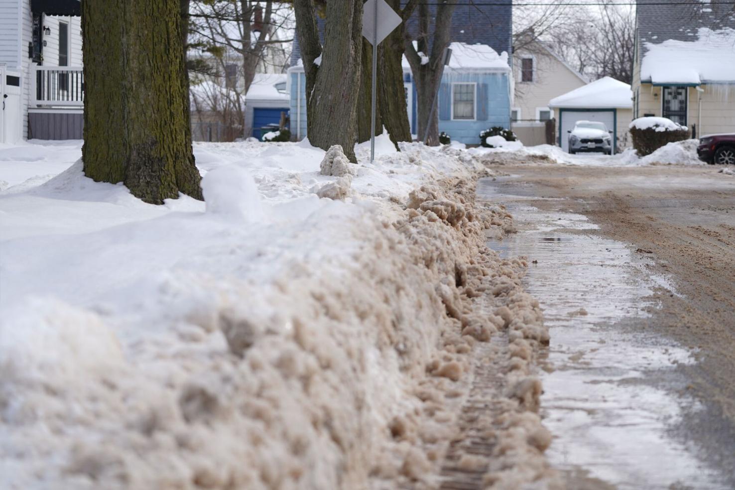 Two water main breaks caused major flooding in Buffalo
