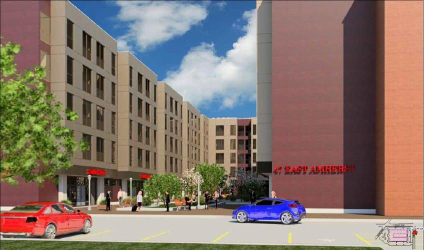 Hormoz Mansouri revises plan for East Amherst Street senior apartment ...