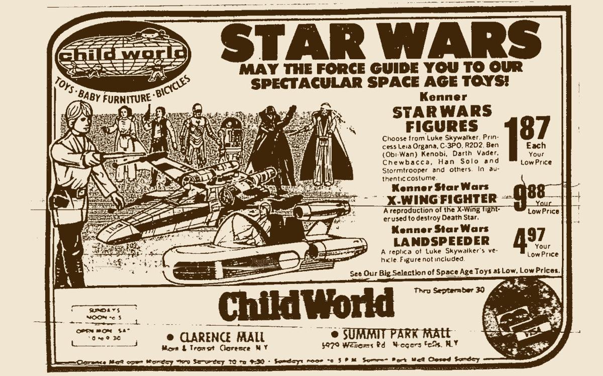 May the Fourth be with you at ChildWorld in 1978