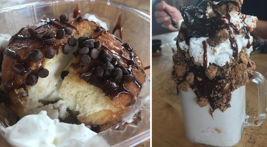 At Poutine & Cream, freaky ice cream is a delicious meal on its own