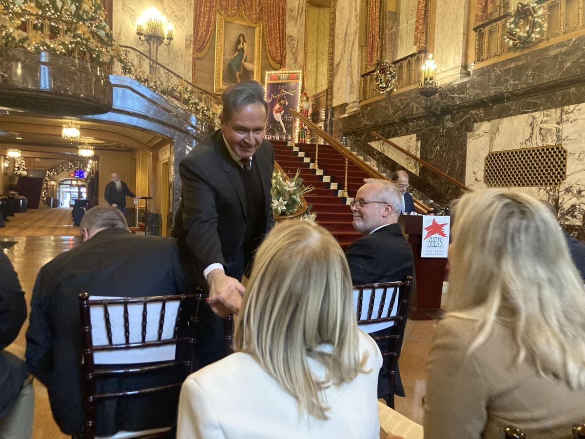 Rep. Higgins welcomed as next arts center leader in Buffalo