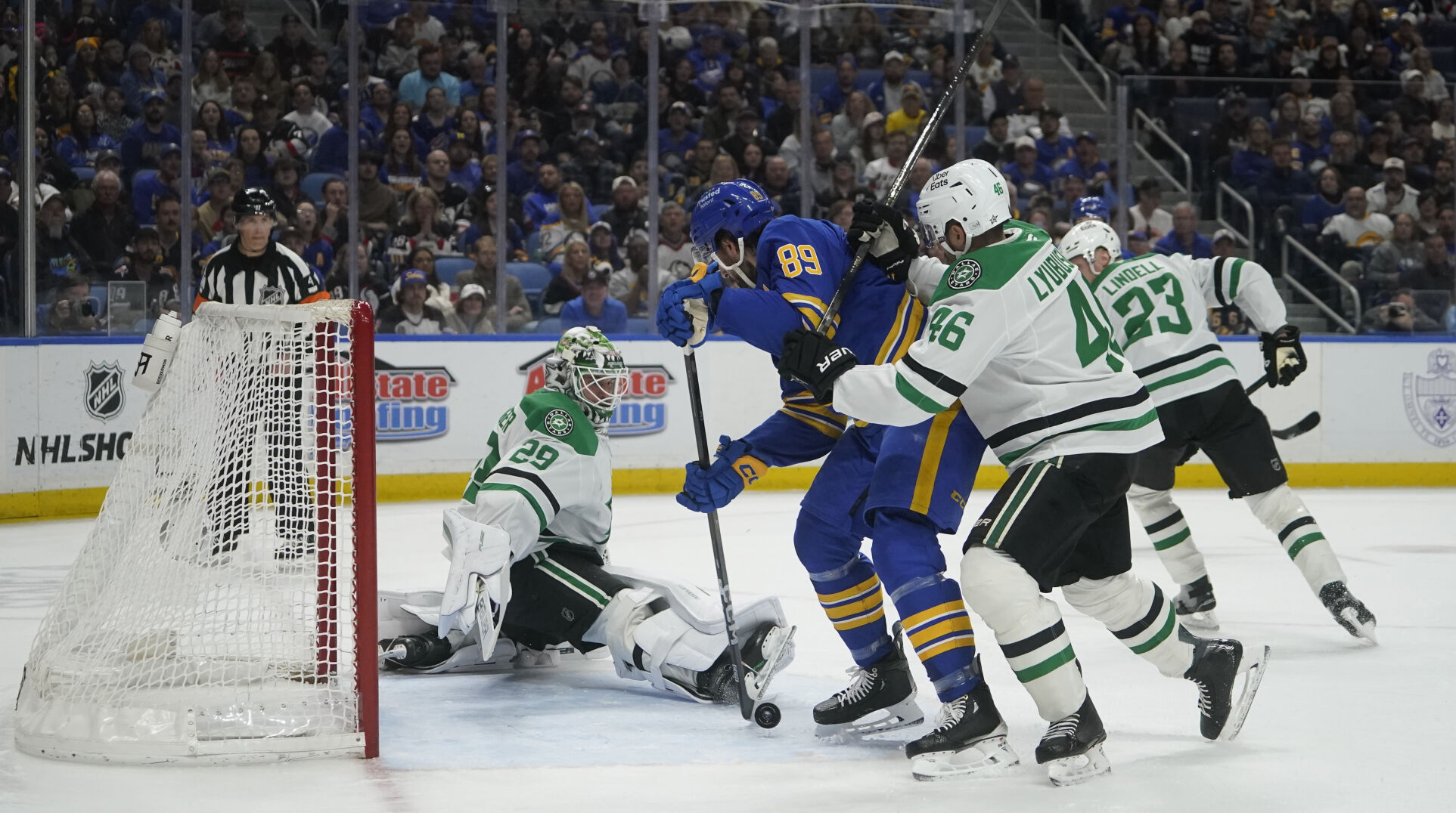 Buffalo Sabres fall to Dallas Stars in regular season finale