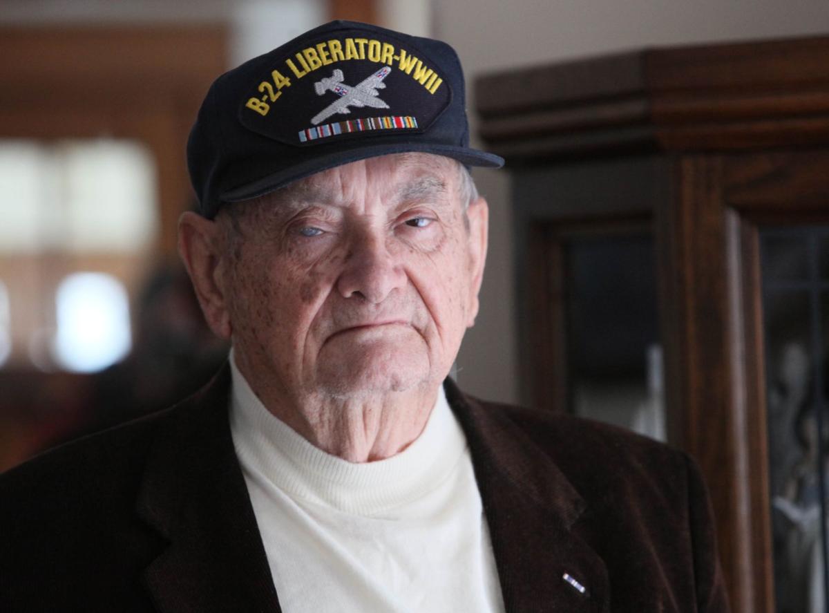 Robert J. Seitz, flight engineer in World War II