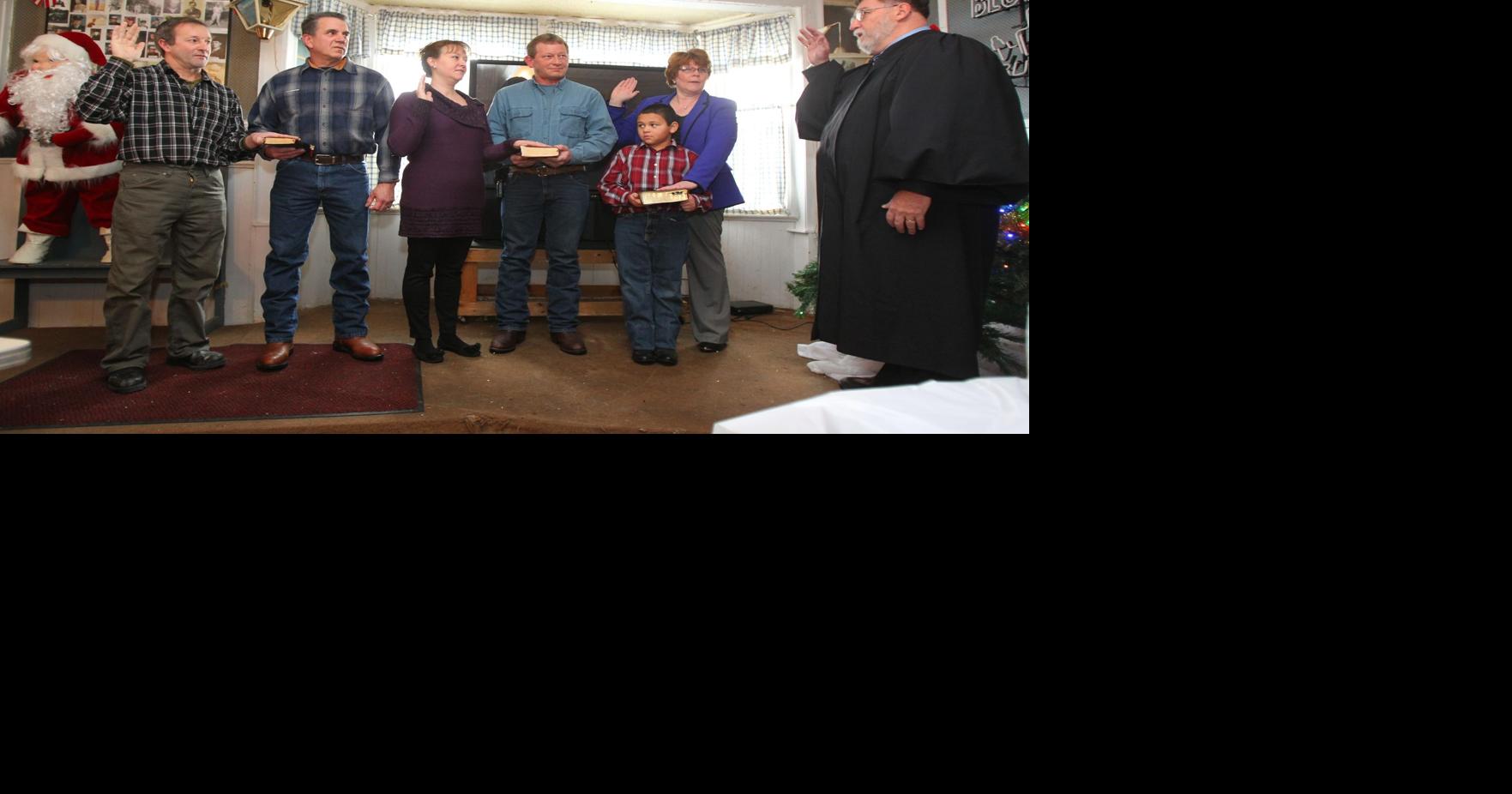Marilla town supervisor sworn into office