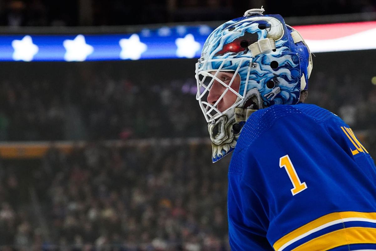 Ukko-Pekka Luukkonen's winding path to Sabres' No.1 goalie