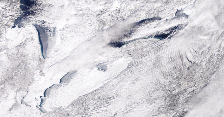 Wide-open Lake Ontario waters keep lake-effect machine churning
