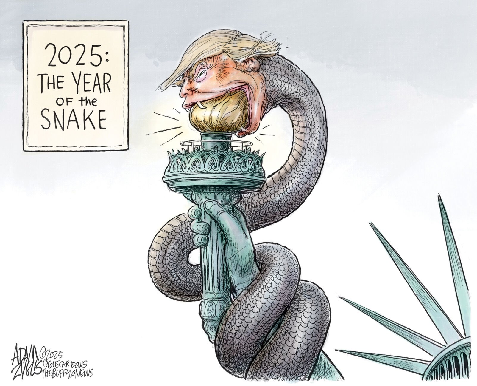 Adam Zyglis: Trump's Base