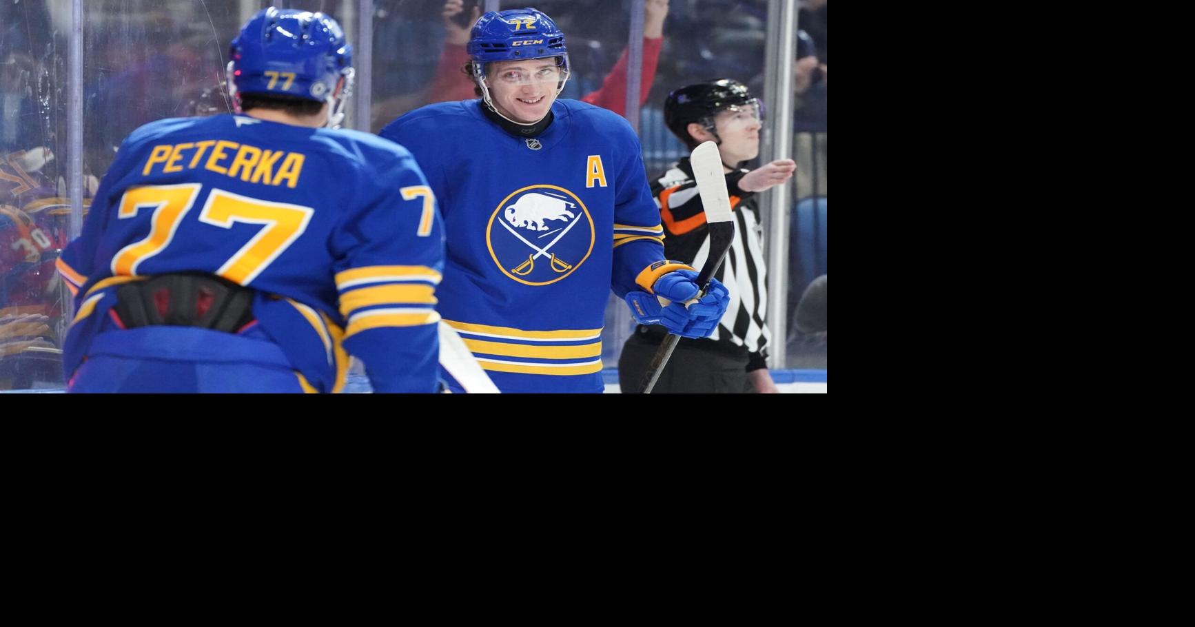 Sabres' Tage Thompson OK after blindside hit