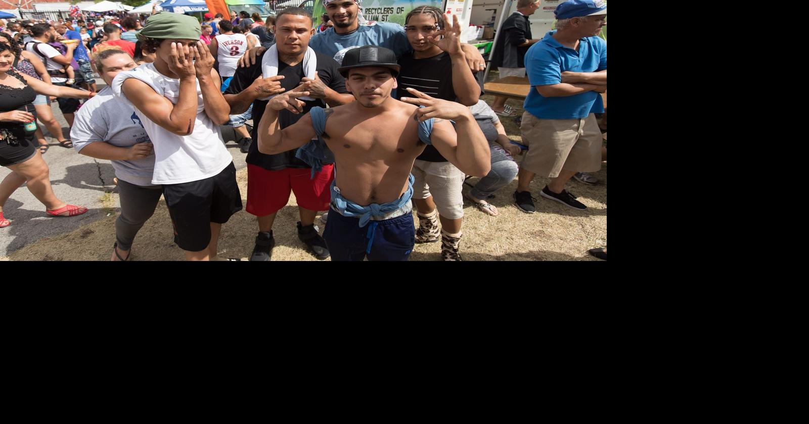 Smiles at 49th annual Grease Pole Festival