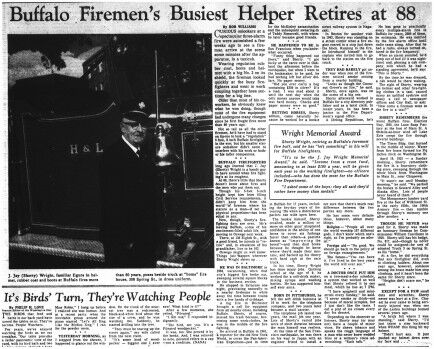Nov. 14, 1964: Too short to serve officially, 'Buffalo's foremost fire ...