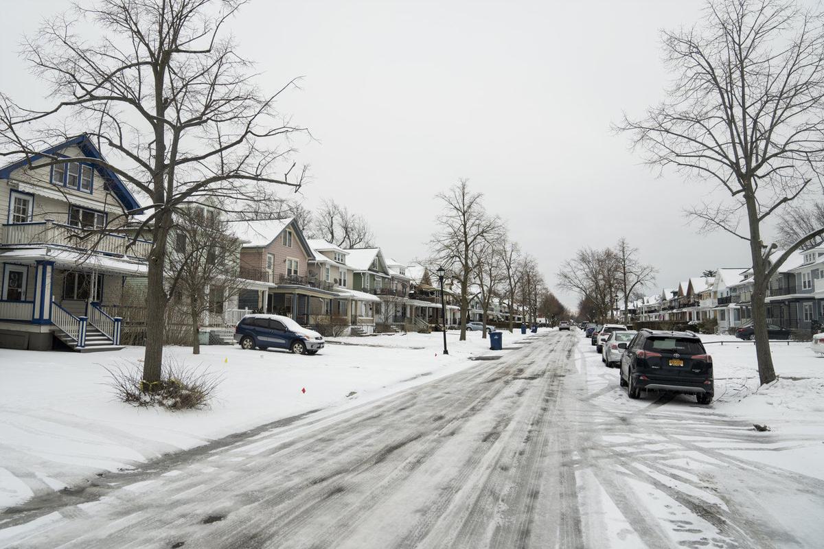 Days after storm, some Buffalo streets remain covered in ice and slush