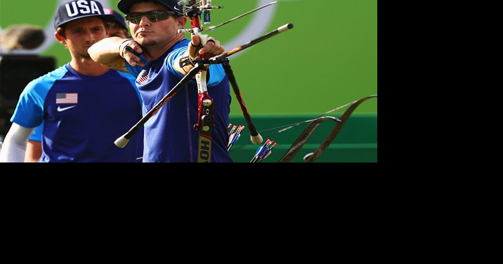 Elma native Jake Kaminski wins silver in team archery