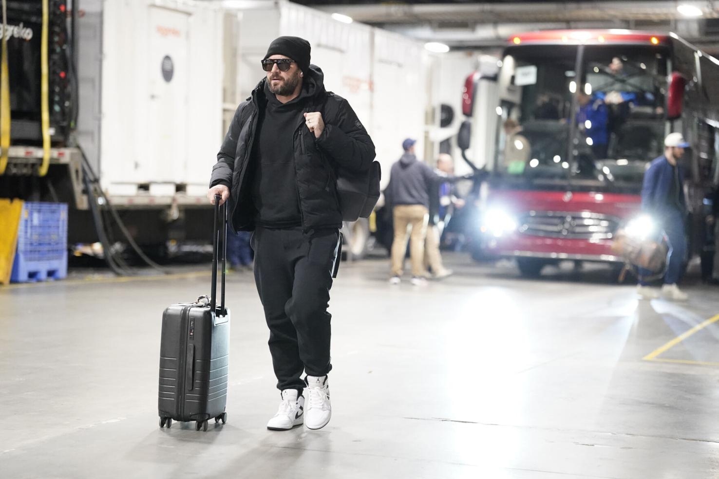 Photos: Buffalo Bills players arrive at Empower Field to play Broncos