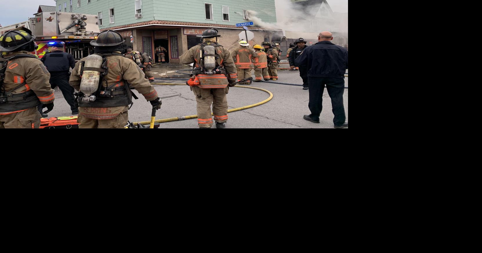 Three-alarm fire on Buffalo's West Side sends several people to hospital