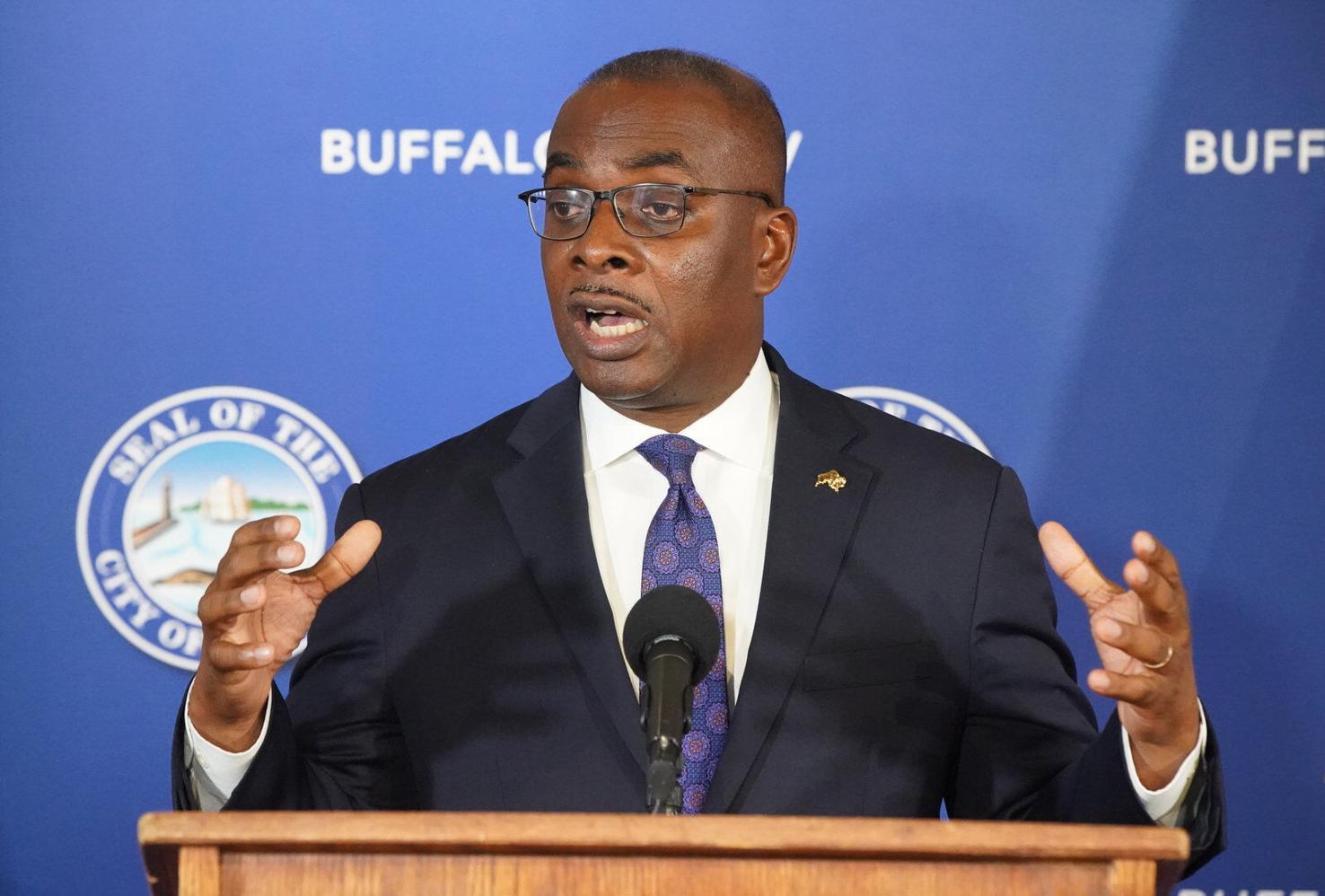 Mayor Byron Brown promises 'more than staying the course' in fifth-term ...