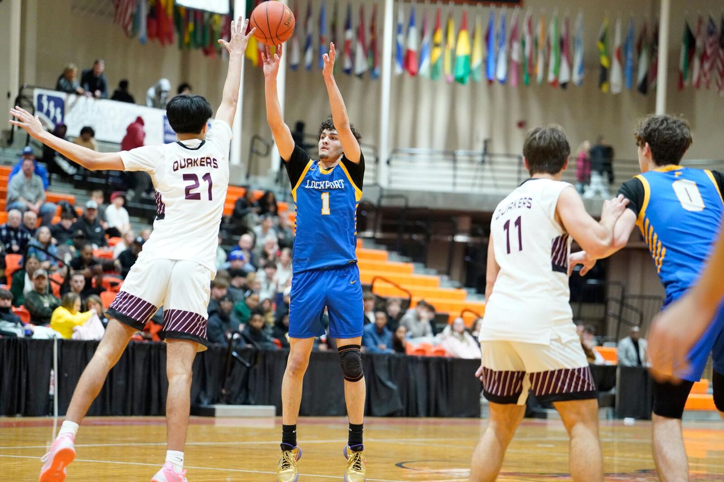 Charlie Croff IV closes in on Lockport basketball record