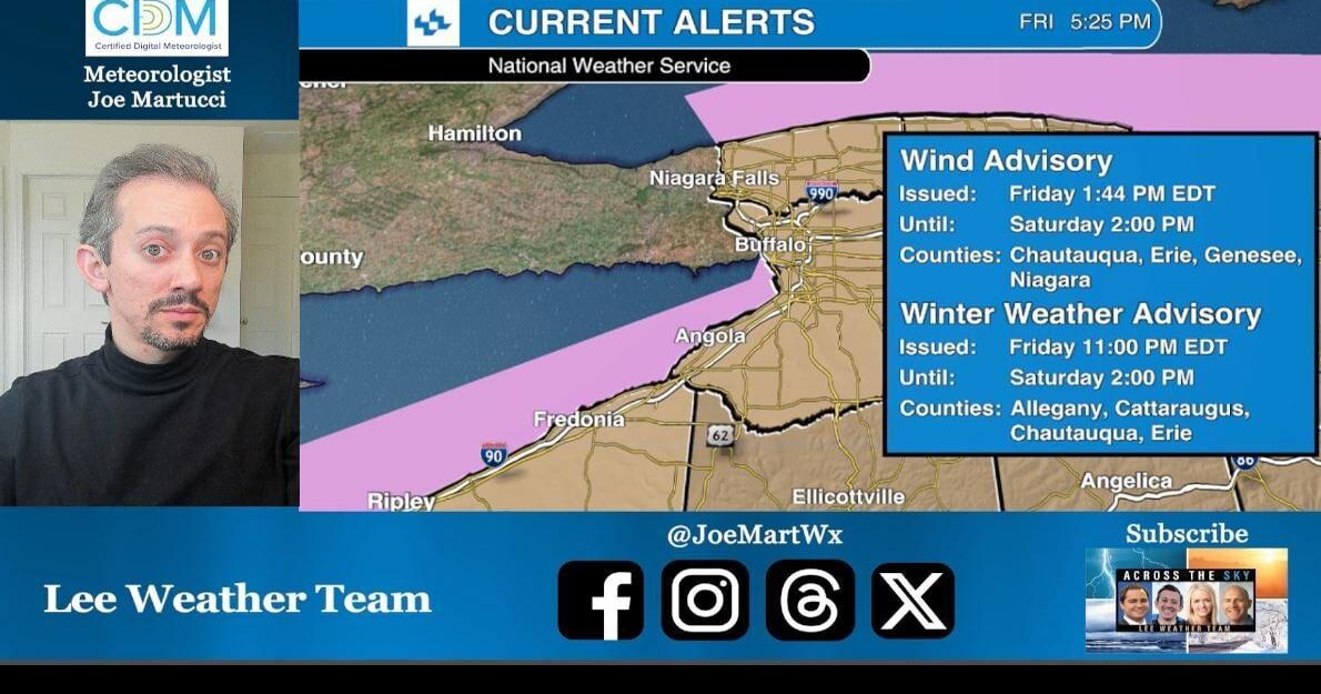 Strong winds and stormy weather last until Saturday | Joe Martucci reports