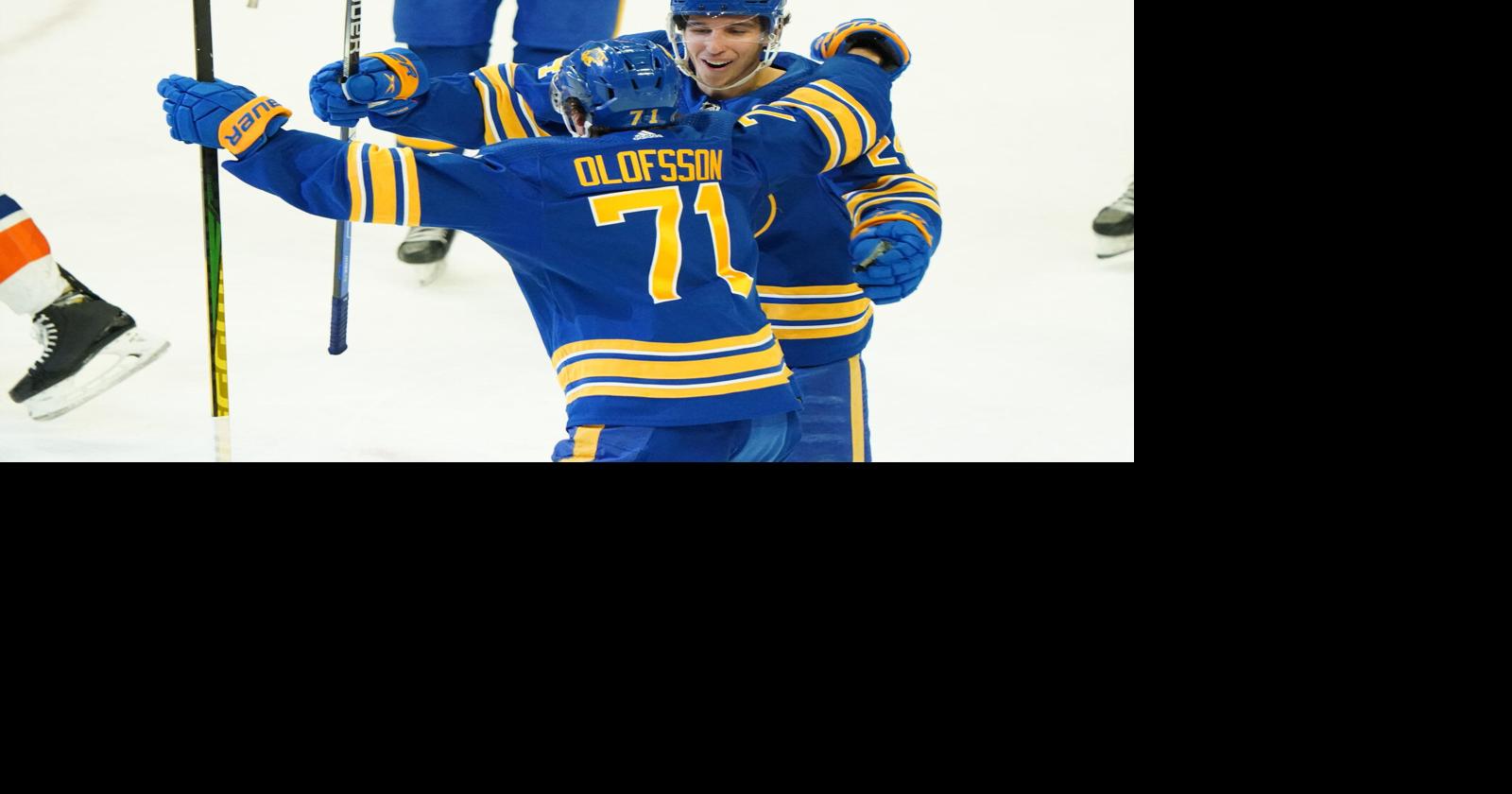 Observations: Victor Olofsson snaps goal drought, helps Sabres secure win