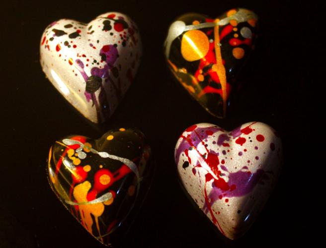 Artisanal chocolate shops create bite-sized edible works of art