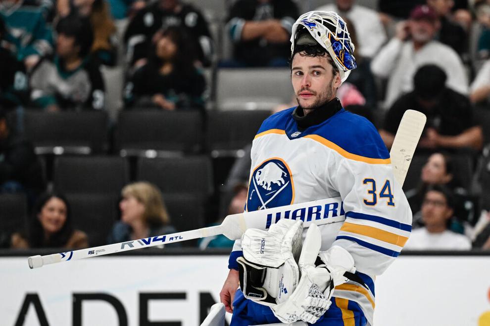 Buffalo Sabres goalie Alex Lyon on the cusp of NHL history
