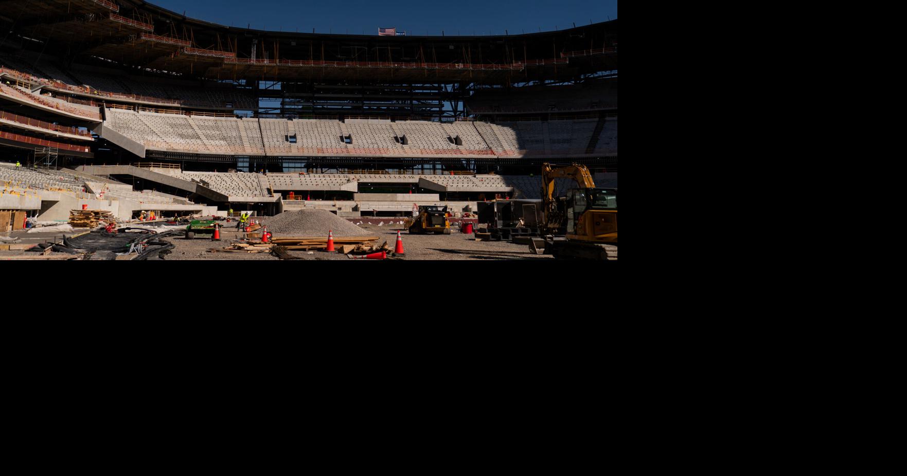 Documenting the progress of construction of the new Highmark Stadium