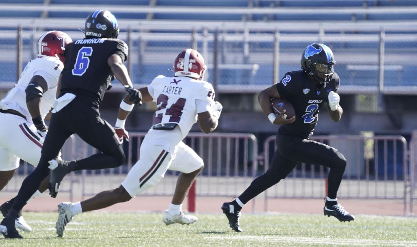 Buffalo quarterback Ta'Quan Roberson 'doubtful' vs. UConn