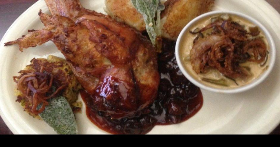 Single-serving turducken Wednesday at Dockside Grill