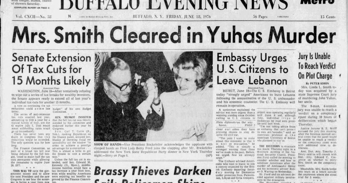 See Buffalo News stories from June 18, 1976