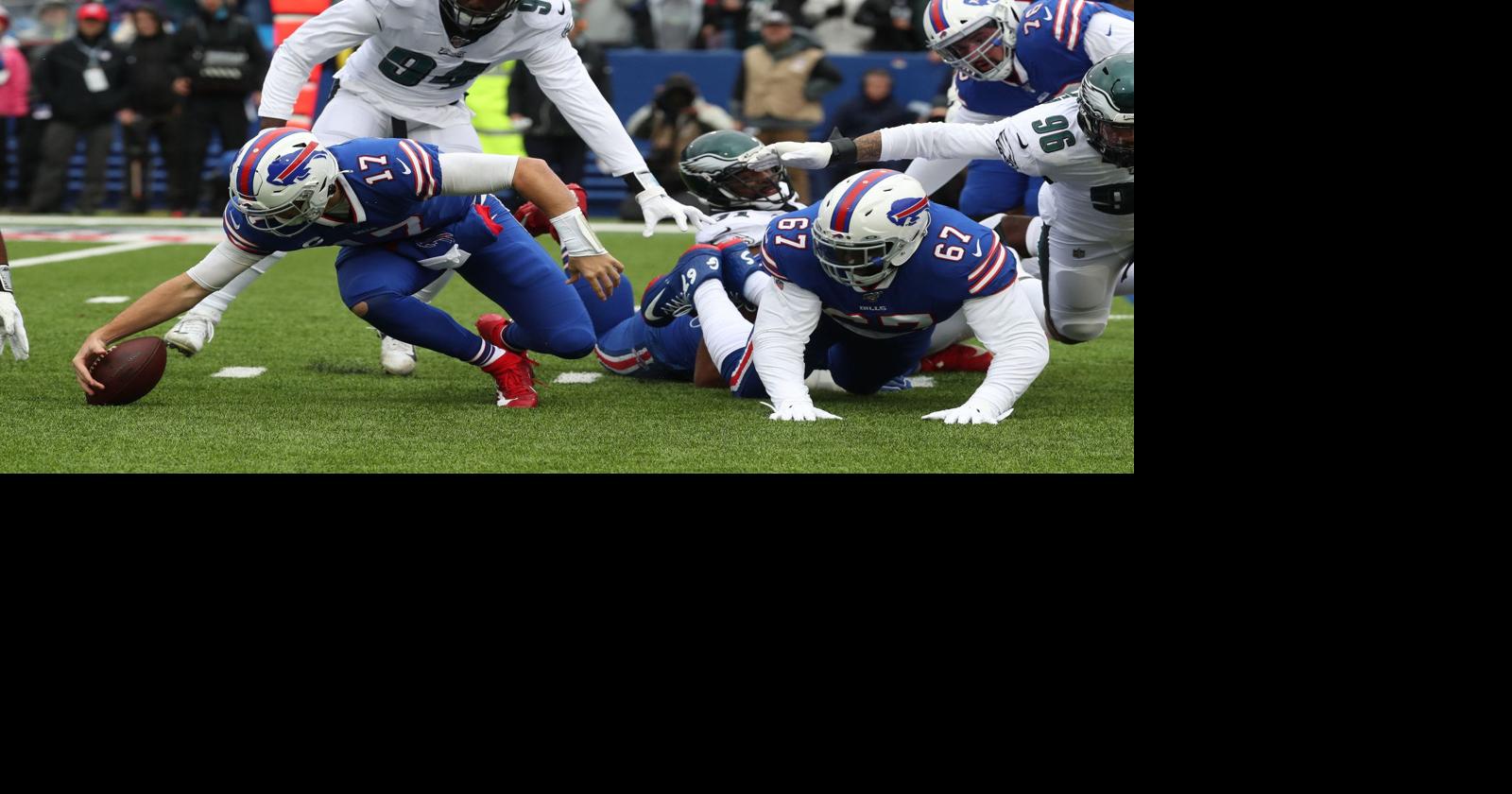 Bills bumble, fumble away loss to Eagles