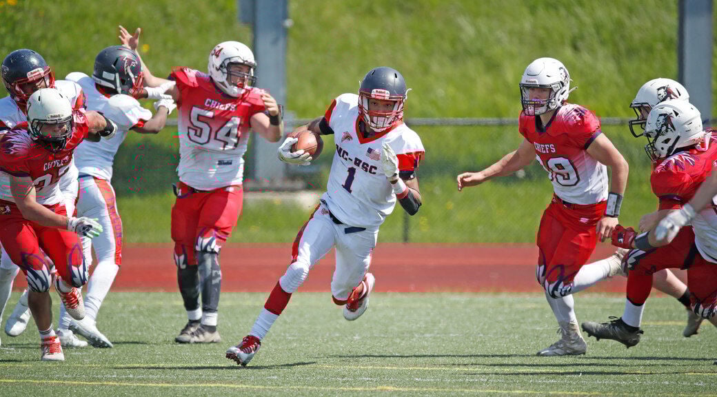 WNY Maritime/Health Sciences football star Addison Copeland III ...