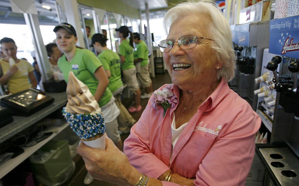 Greta Anderson, ice cream shop matriarch, dies at 105
