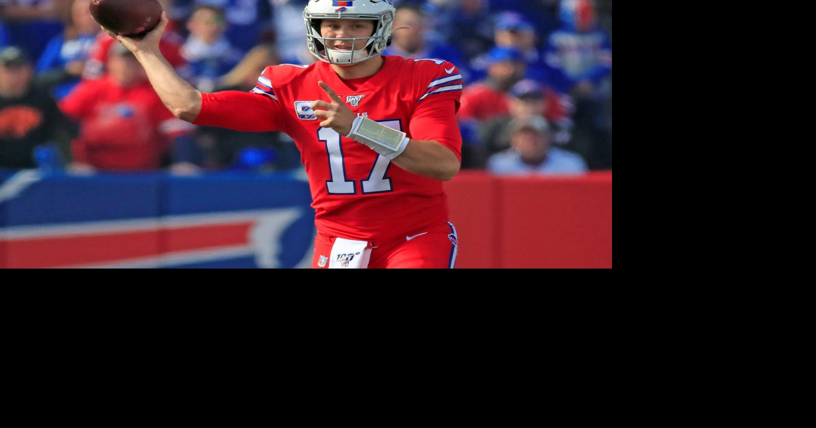 Bills' Josh Allen provides souvenir by heaving ball into stands