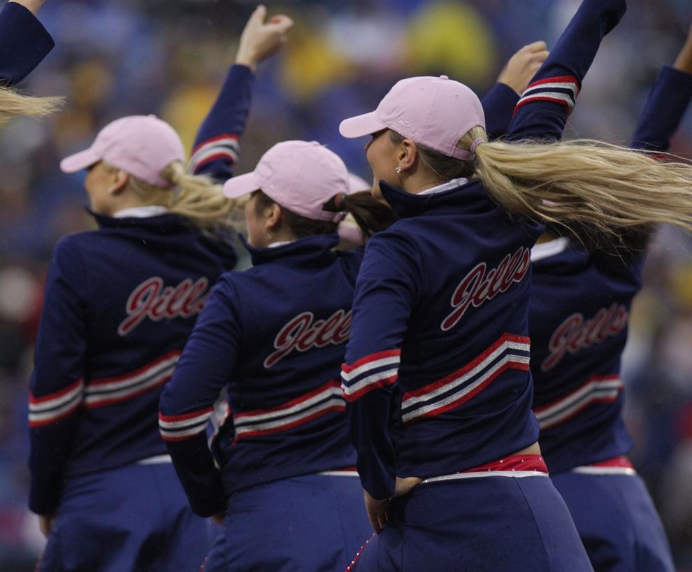 Decades of Buffalo Jills cheerleaders