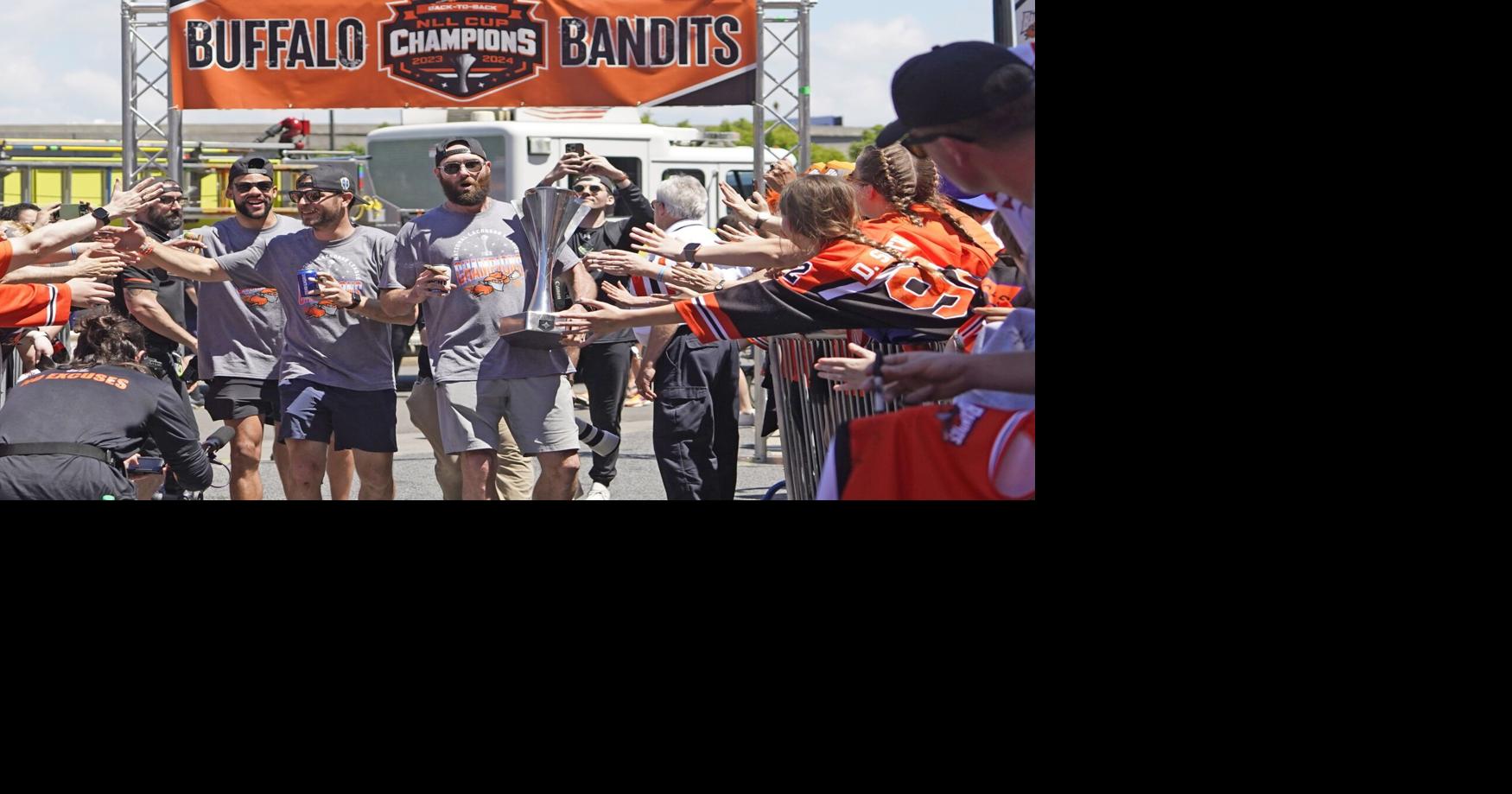 Fans, players celebrate Buffalo Bandits' NLL championship