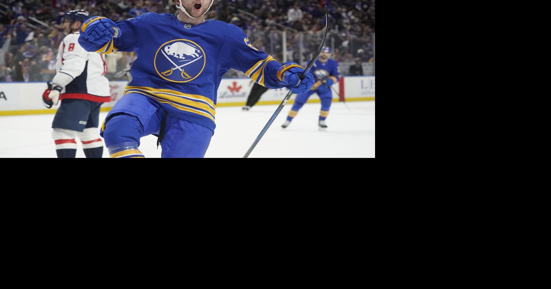 Isak Rosen scores two goals for the Buffalo Sabres at Utah