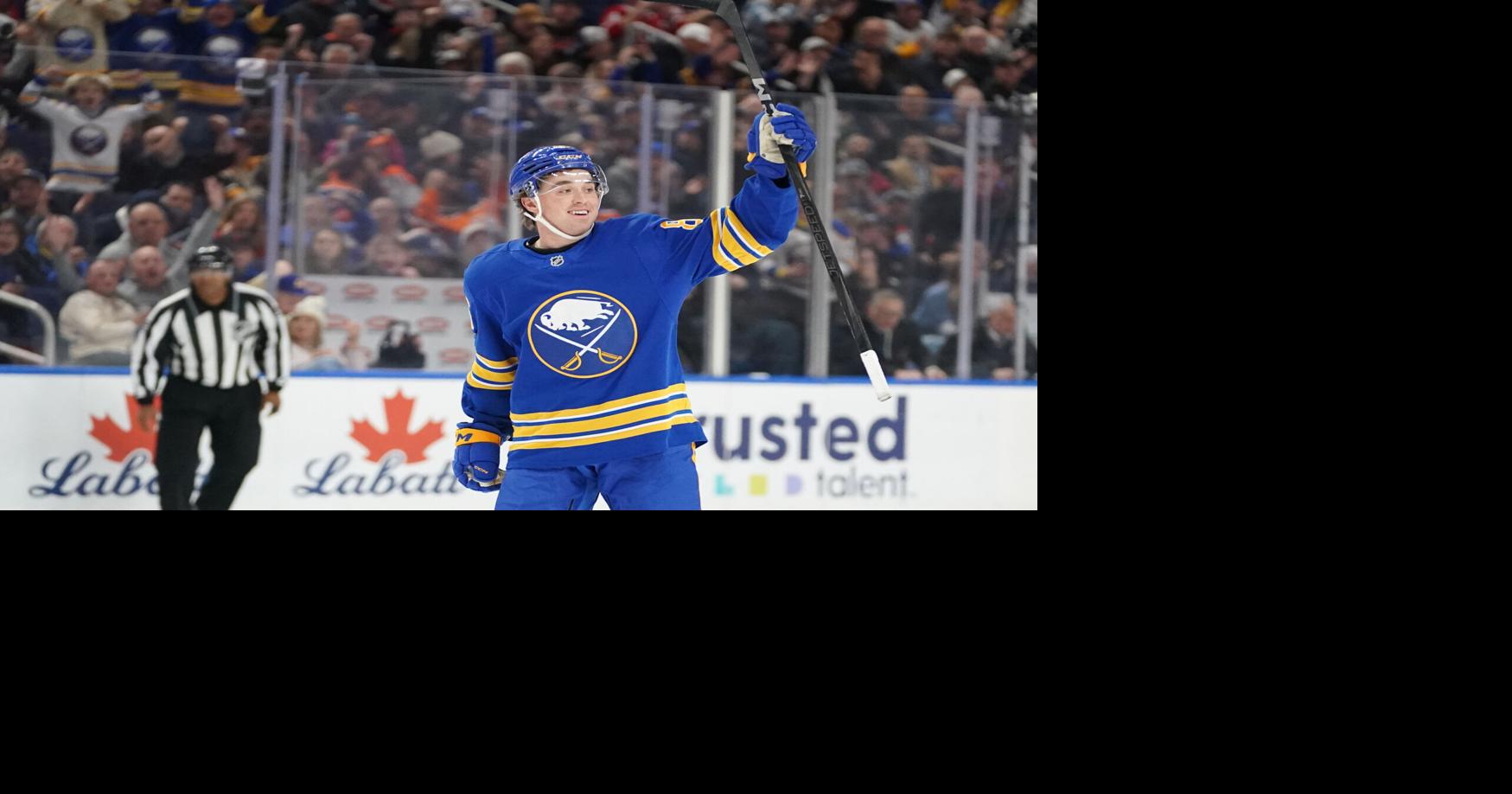 Noah Ostlund’s two goals lift Buffalo Sabres to win